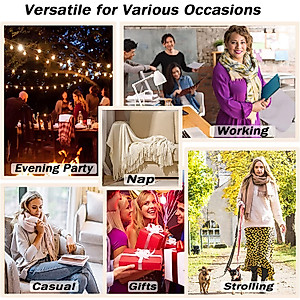 Ciormis Shawl Wraps for Women, Silky Jacquard Paisley Pashmina Scarves for Bridal Formal Dresses（US-Light Blue）