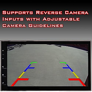 6.8" Ford F-150 (2009-2014) Double Din Car Stereo Kit with Dash Kit, Anntenna Adapter, Apple CarPlay, Android Auto, Bluetooth Naviagtion, Camera Input (Black with Steering Wheel Controls)