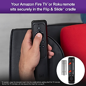 GE Universal Remote Control with Roku or Fire TV Streaming Remote Compartment, use with Samsung, Vizio, LG, Sony, Sharp, Apple TV, TCL, Smart TVs, Streaming Players, Blu-ray, DVD, 4-Device, 59046