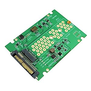 Micro SATA Cables |U.3 (SFF-8639) PCIe Gen 4 16GT/s to M.2 NVMe SSD Adapter