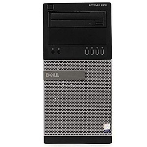 Dell Optiplex 9010 TW Premium Business Desktop Computer (Intel Quad Core i5-3470 Processor up to 3.60 GHz), 8GB RAM, 2TB HDD, DVD, USB 3.0, Windows 10 Pro (Renewed)