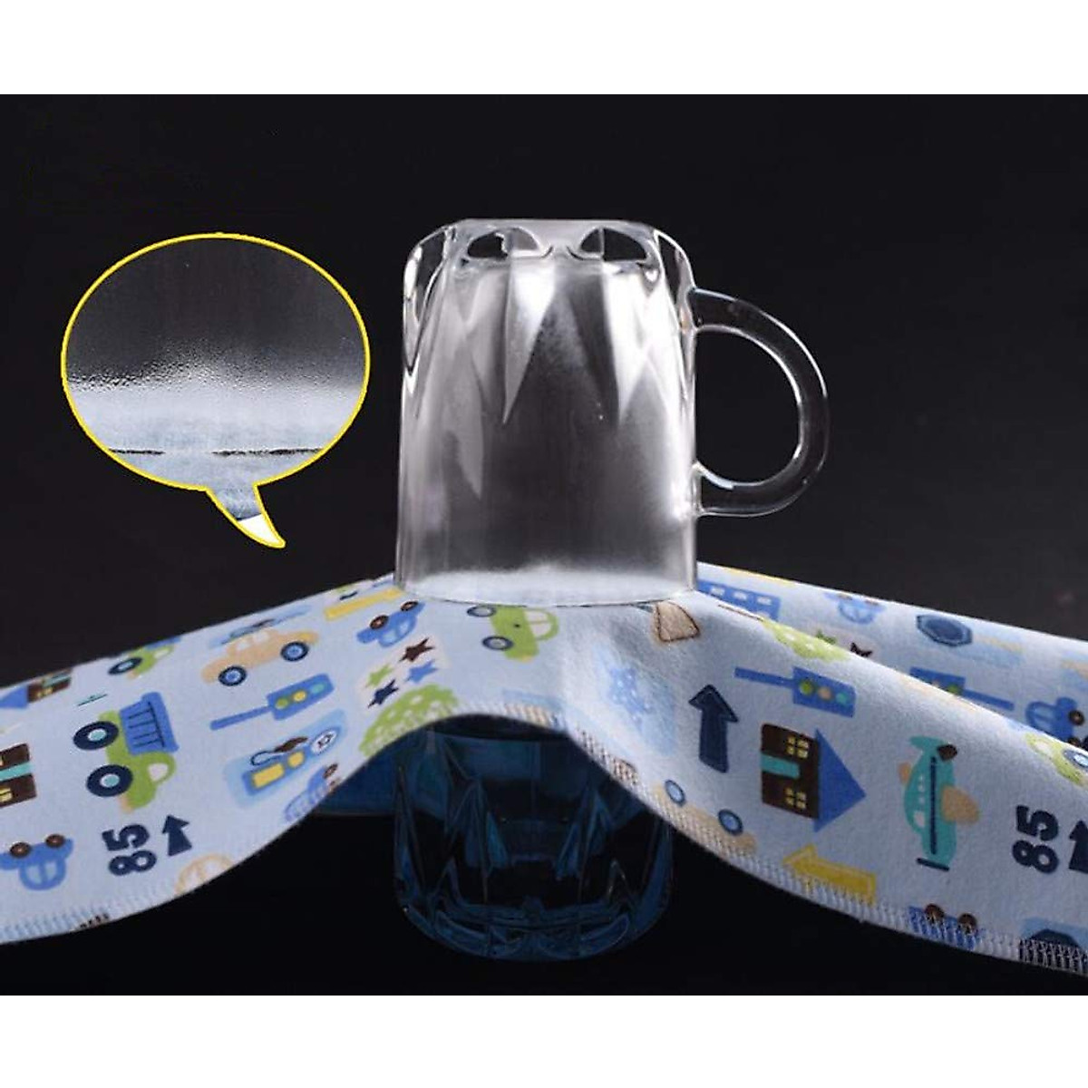 4pcs Pack Monvecle Baby Infant Cotton Waterproof Changing Pads Washable Resuable Diapers Liners Mats Small 18"x12"