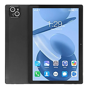 Honio 2 in 1 Tablet, 5GWIFI Support Octa Core CPU 100-240V Tablet Computer 8GB RAM 256GB ROM to Work (US Plug)