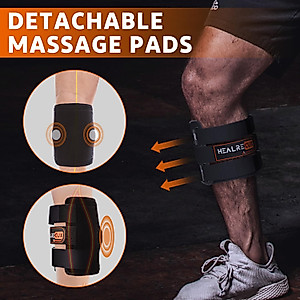 Healrecux Sciatica Pain Relief Brace Devices, Upgraded Brace for Sciatic Nerve Pain with Dual Pressure Pad Targeted Compression, Sciatic Nerve Brace Acupressure Massage Point Brace for Men and Women