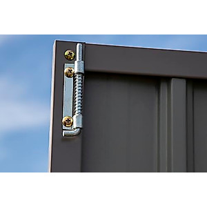 Arrow Sheds 6' x 4' Outdoor Steel Storage Shed, Tan