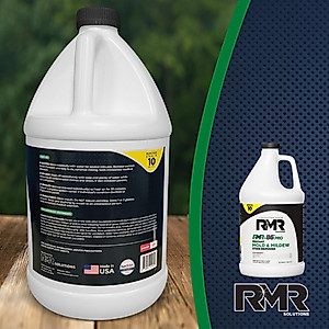 RMR-86 Pro Instant Mold Stain & Mildew Stain Remover - Contractor Grade Cleaning Solution, Professional Quality Formula, Odor Removal, 1 Gallon