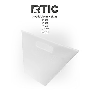 RTIC Cooler Divider for Hard Coolers, Cooler Accessories Perfect for Outdoors, Camping and Travel, Insert to Keep Contents Divided for Organization, 45 QT