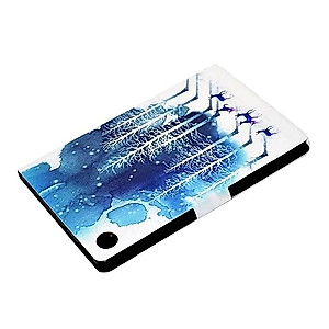 Compatible with/Replacement for Tablet PC Samsung Galaxy Tab A8 10.5 inch 2021 SM-X200/X205/X207 PU Leather Flip Cover Stand Wallet Case XXDY1(2)