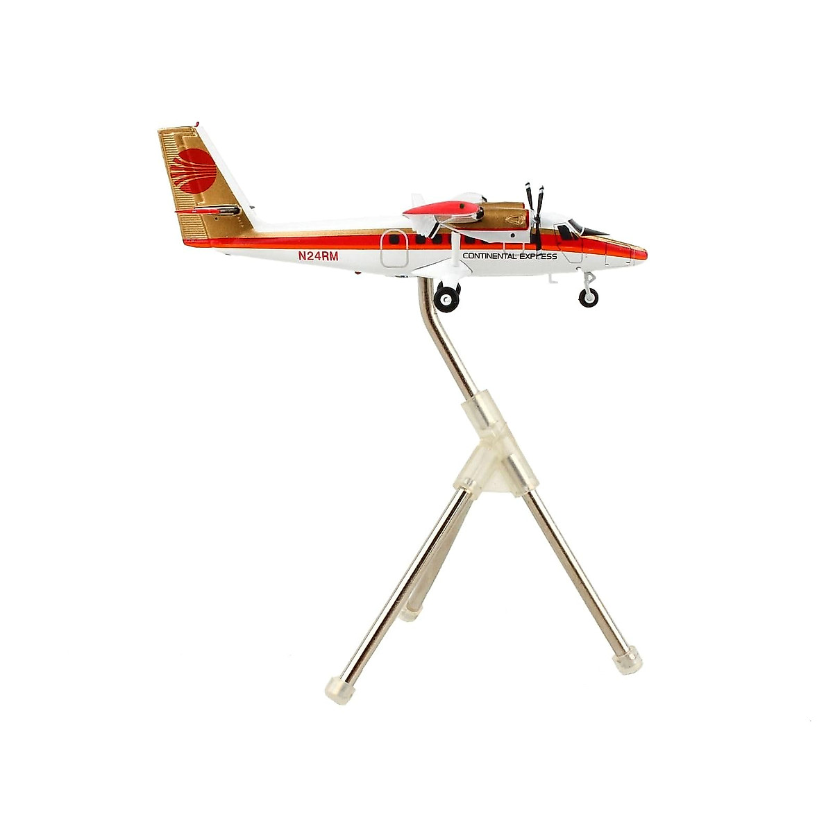 GeminiJets G2COA1038 Continental Express DHC-6-300 Twin Otter N24RM; Scale 1:200