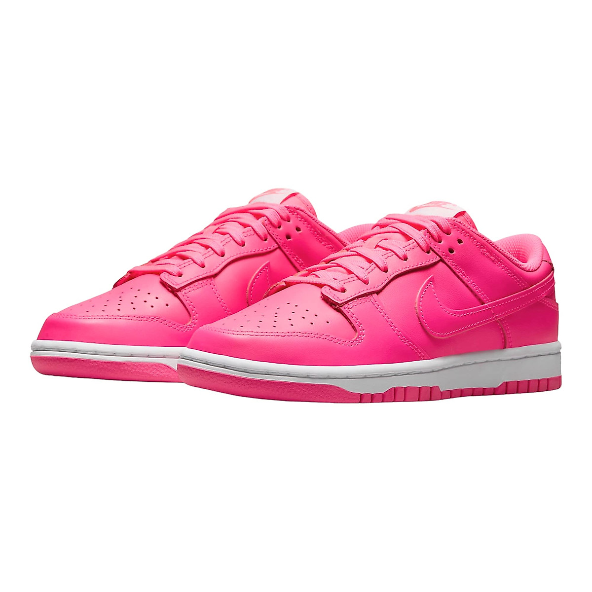 Nike Women's Dunk Low Shoes, Hyper Pink/White/Hyper Pink, 7.5