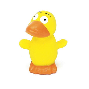 Coastal Pet Products 83205 DUCDOG Li'L Pals Latex Duck Dog Toy Yellow, 2.75 in