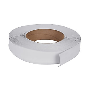 M-D Building Products 75929 2.5-Inch x 120-Feet Dry Back Vinyl Wall Base, Flexible Dry Back Vinyl Trim with Toe - Easy Install Molding Trim for Floors, Baseboards, Bulk Roll, White