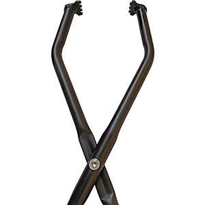 TAFIEDA Fireplace Tongs Log Grabber. 40 Inches Heavy Duty Fire Pit Tongs Log Grabber. Upgraded Fire Tongs For Indoor & Outdoor Fireplace Fire Pit Camping Fire Wood Stove.