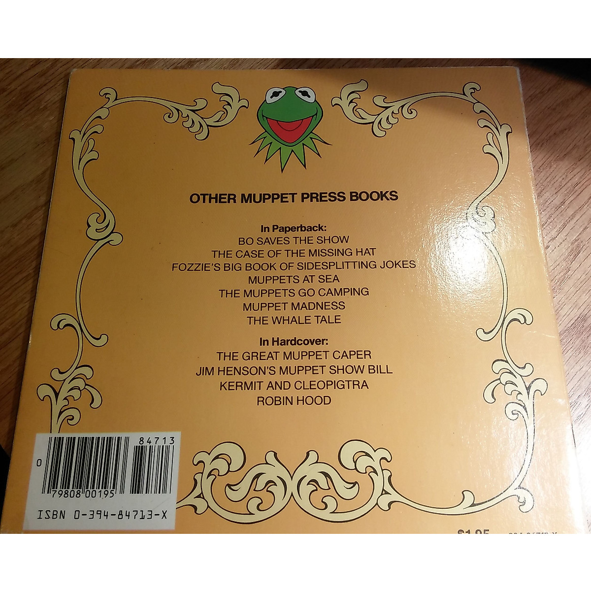 Muppet Manners: Or, the Night Gonzo Gave a Party : Starring Jim Henson's Muppets