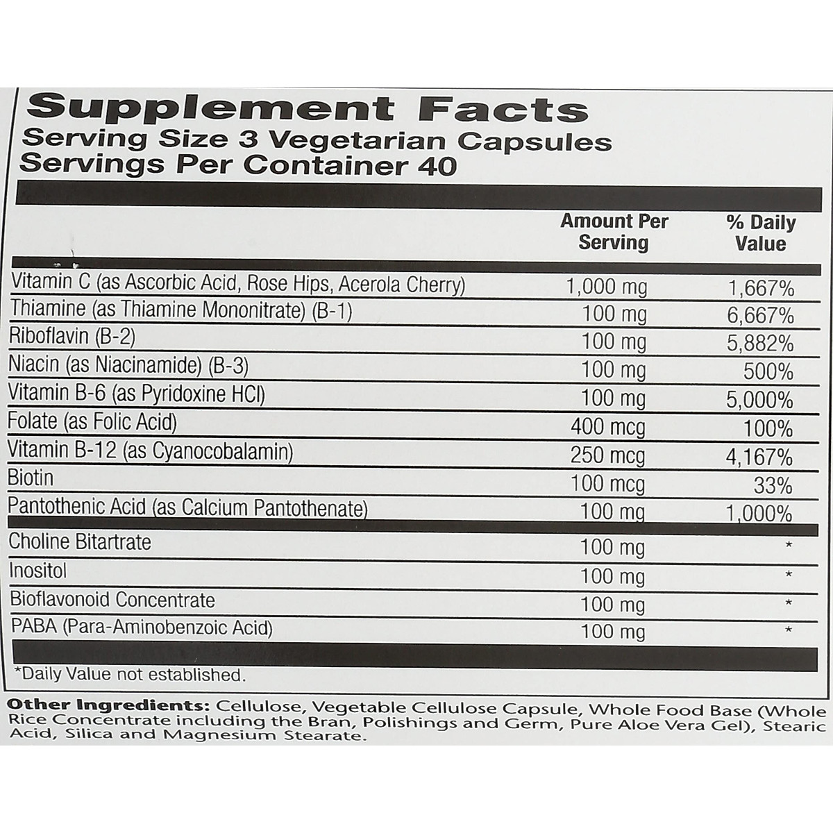 SOLARAY TwoStage Mega-B-Stress, 120 CT