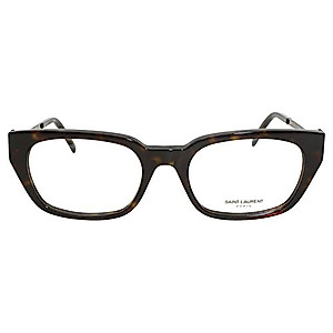 Saint Laurent Cateye Eyeglasses SL M48 004 Havana/Gold 51mm YSL