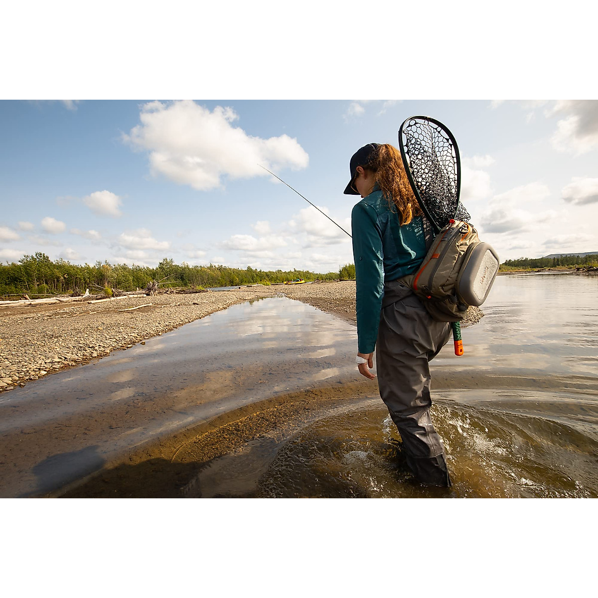 fishpond Summit Sling - 2.0 - Granite | Fly Fishing Sling Pack | Fishing Pack