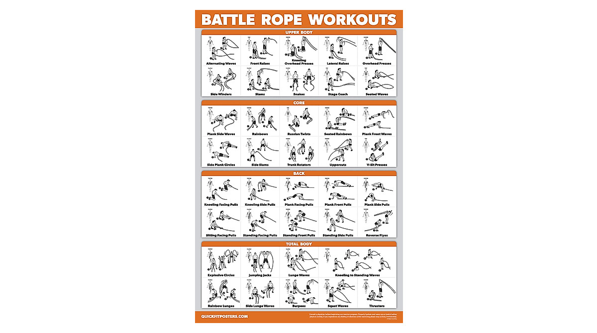 16 Pack Workout Posters for Complete Exercise Guide