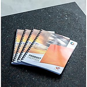 Fellowes 52501, Plastic Combs - Round Back, 1/2", 100 pack, Navy