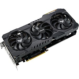 ASUS TUF Gaming NVIDIA GeForce RTX 3060 V2 OC Edition Graphics Card (PCIe 4.0, 12GB GDDR6, HDMI 2.1, DisplayPort 1.4a, Dual Ball Fan Bearings, Military-Grade Certification, GPU Tweak II) (Renewed)