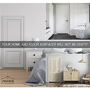 Adjustable Under Door Draft Stopper - 37" White, Blocks Air, Wind, Sound & Light