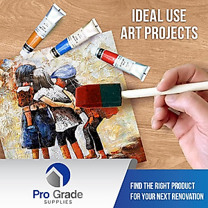 Pro Grade - Foam Brushes - 1 Inch 48 Piece Foam Brush Set