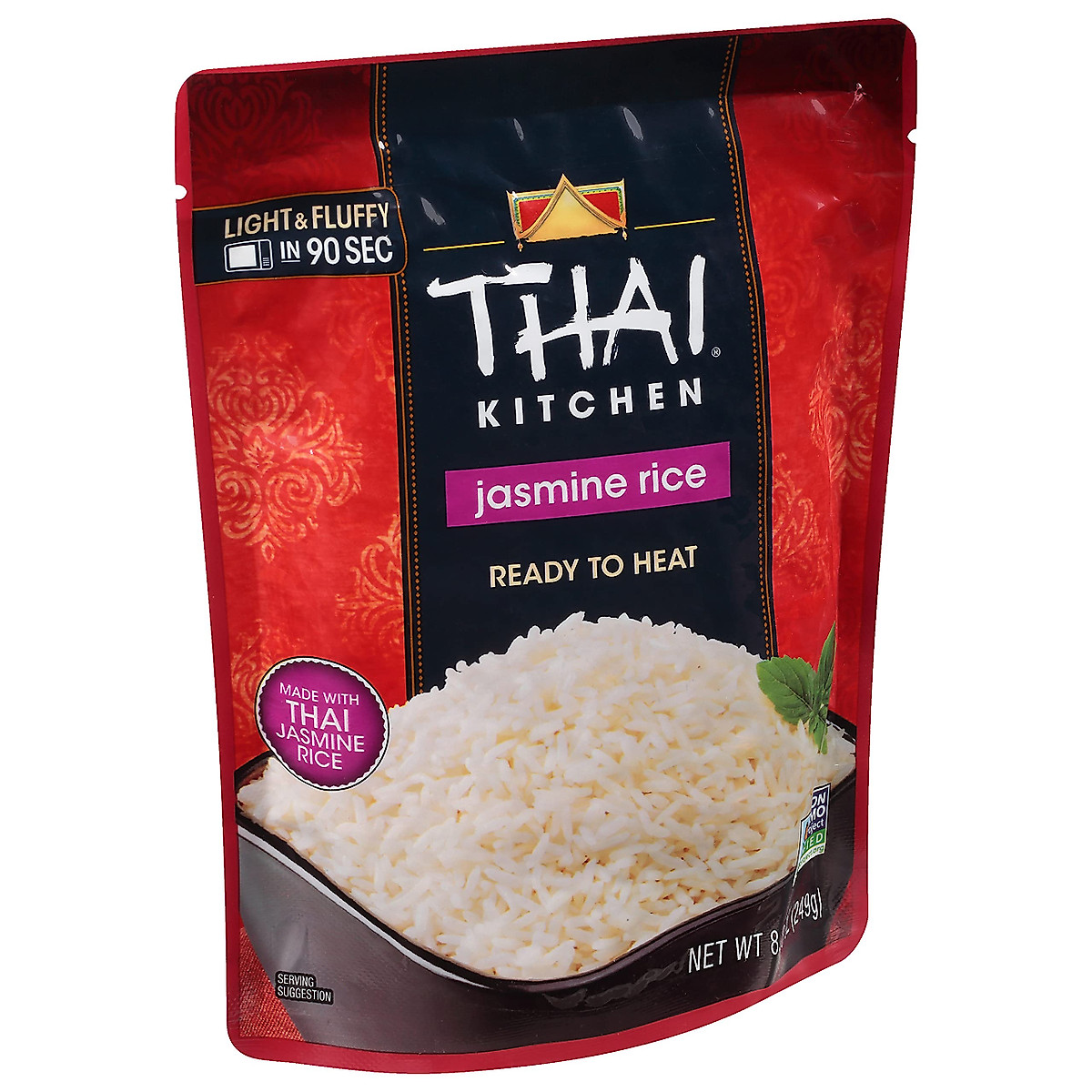 Thai Kitchen Jasmine Rice, 8.8 oz (Pack of 6)