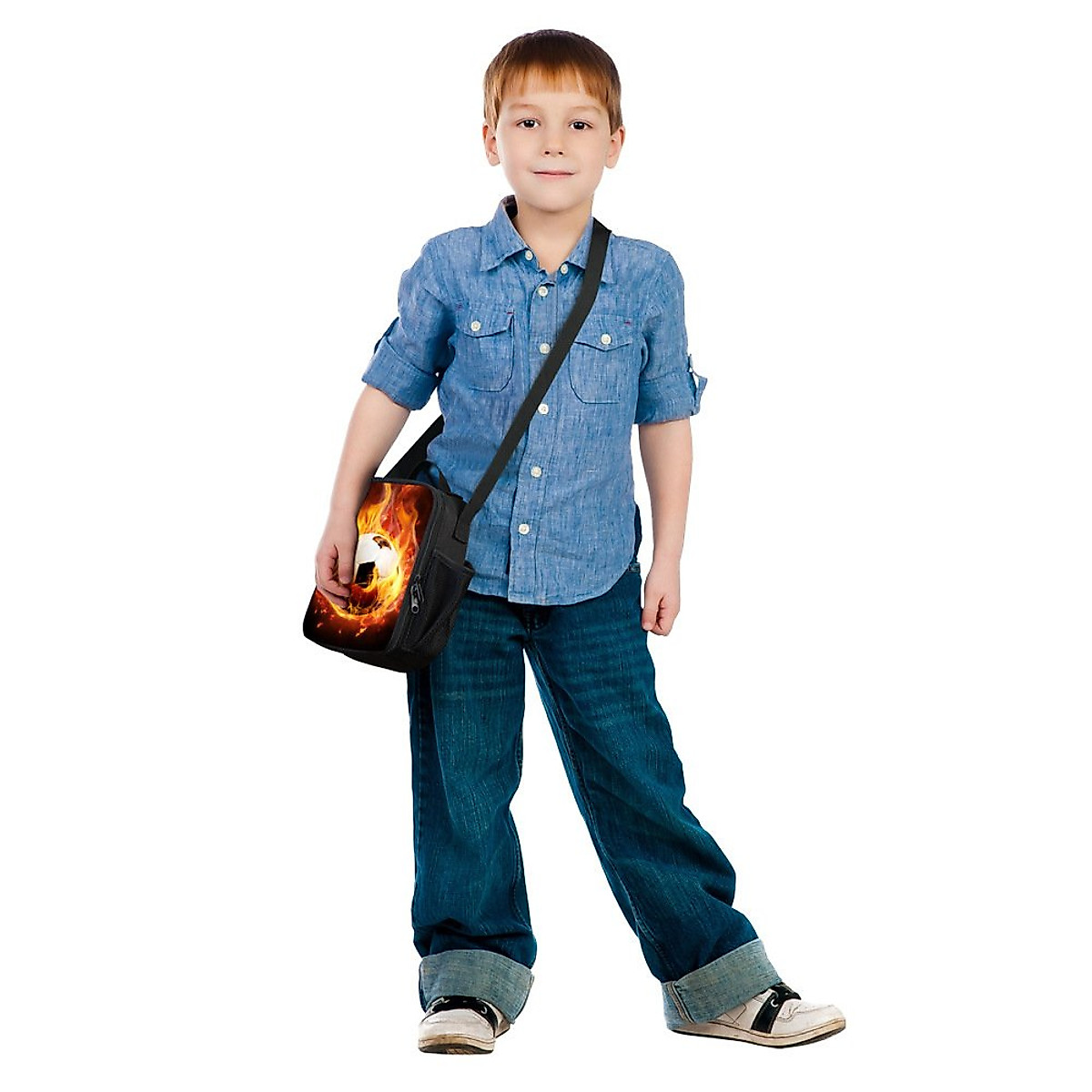 Dispalang Soccer Backpack for Teen Boys Sport Thermal Cooler Bag Children