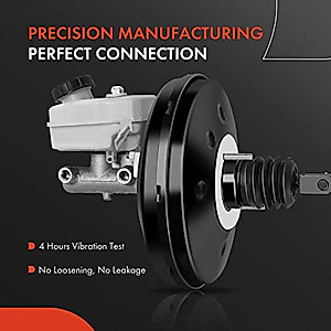 A-Premium Brake Master Cylinder with Reservoir and Cap Compatible with Jeep Vehicles - CJ5 1978-1983, CJ7 1978-1986, Scrambler 1981-1985 - Replaces 5358746, 535974, 58133921, 8983500995