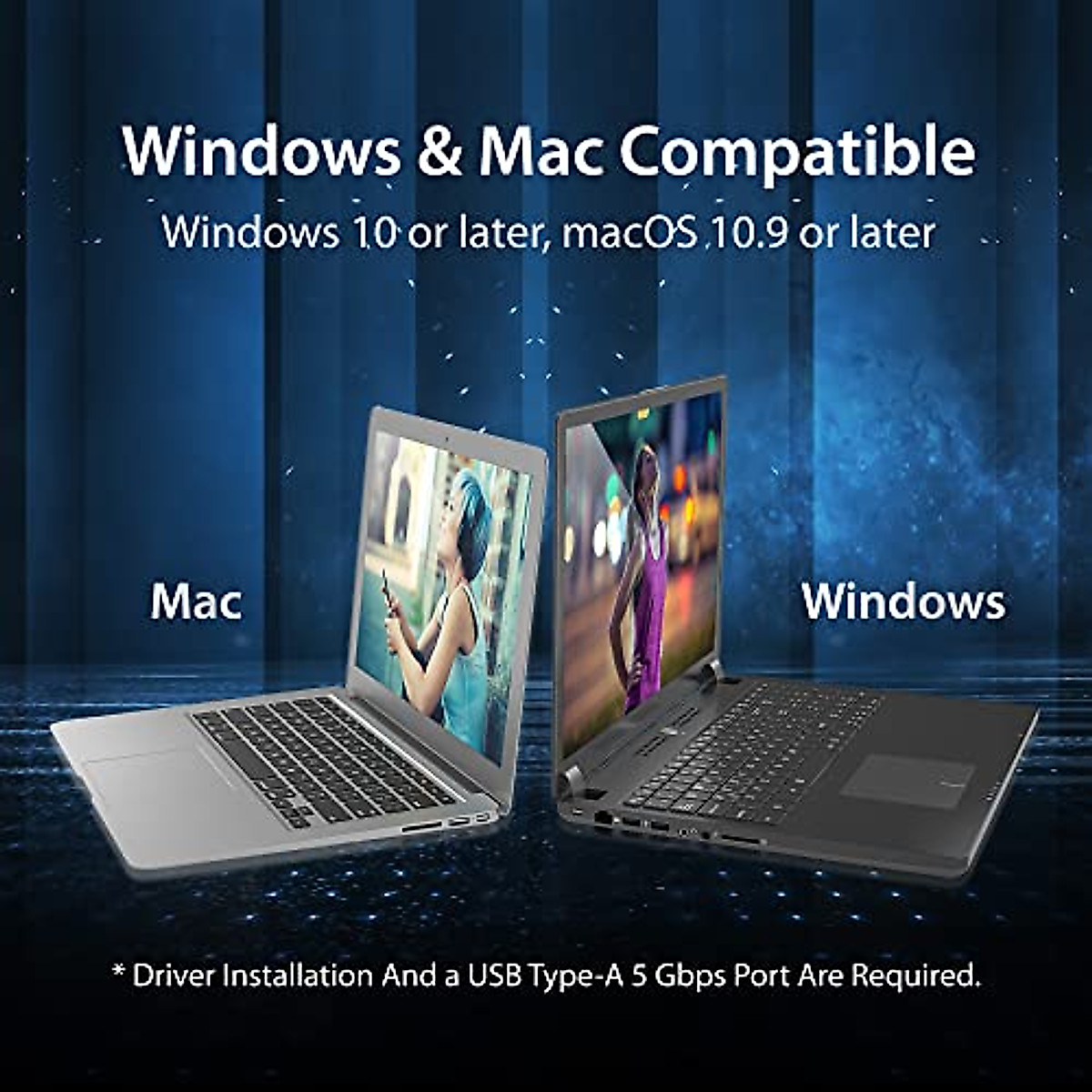 j5create USB 3.0 to 4K HDMI Display Adapter USB 3.0 Male Type-A Connector | HDMI Female Connector | 4K UHD | Resolution Up to 3840 x 2160 @ 30 Hz | Aluminum Housing (JUA354)