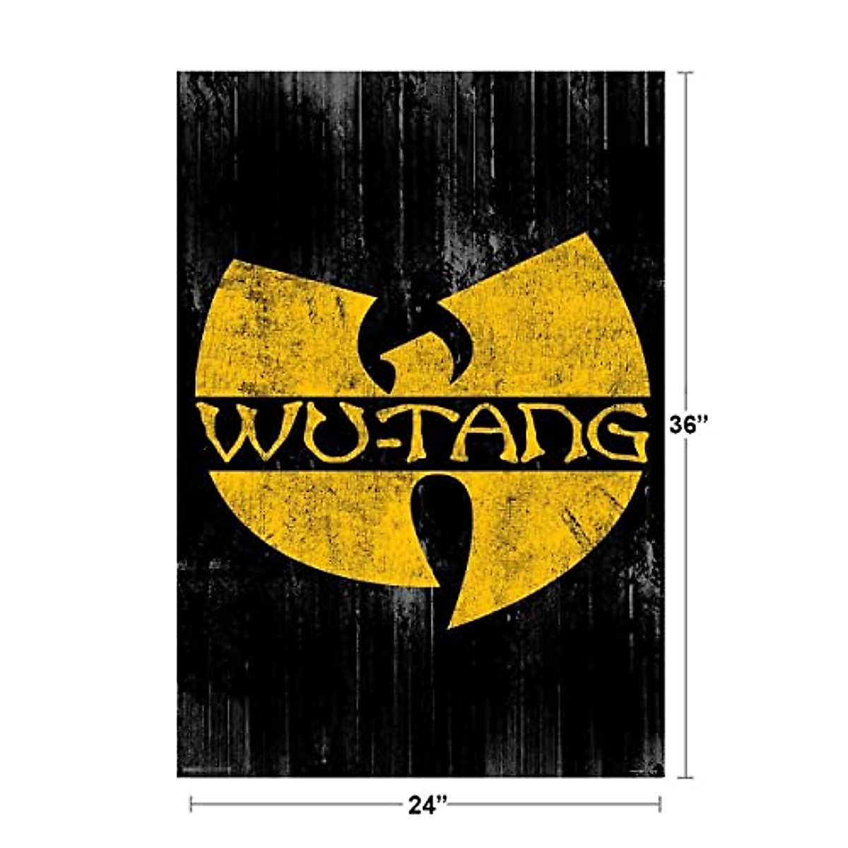Pyramid America Wu Tang Clan Logo Music Cool Wall Decor Art Print Poster 24x36