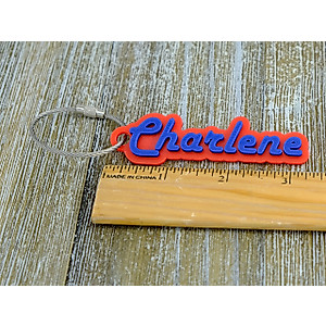 Retro Personalized Water Bottle and Bag Name Tag, Hard Plastic Luggage Label Custom Nametag