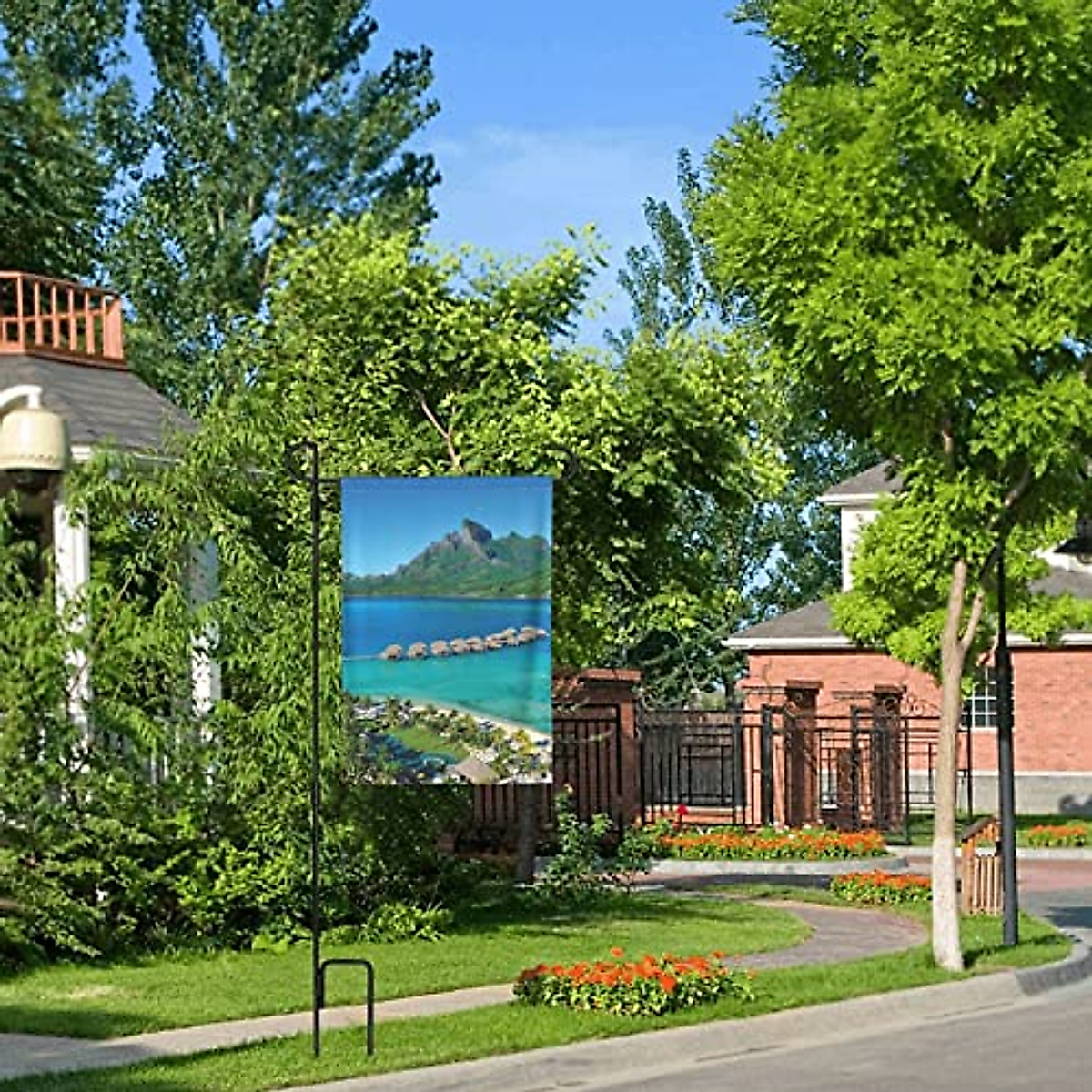 Custom Garden Flag for Outdoor 28 x 40 Inch Personalized Double Sided Flags Design Your Own Picture Logo Text Yard Flag for Outside Lawn Patio Garden Home Decorating