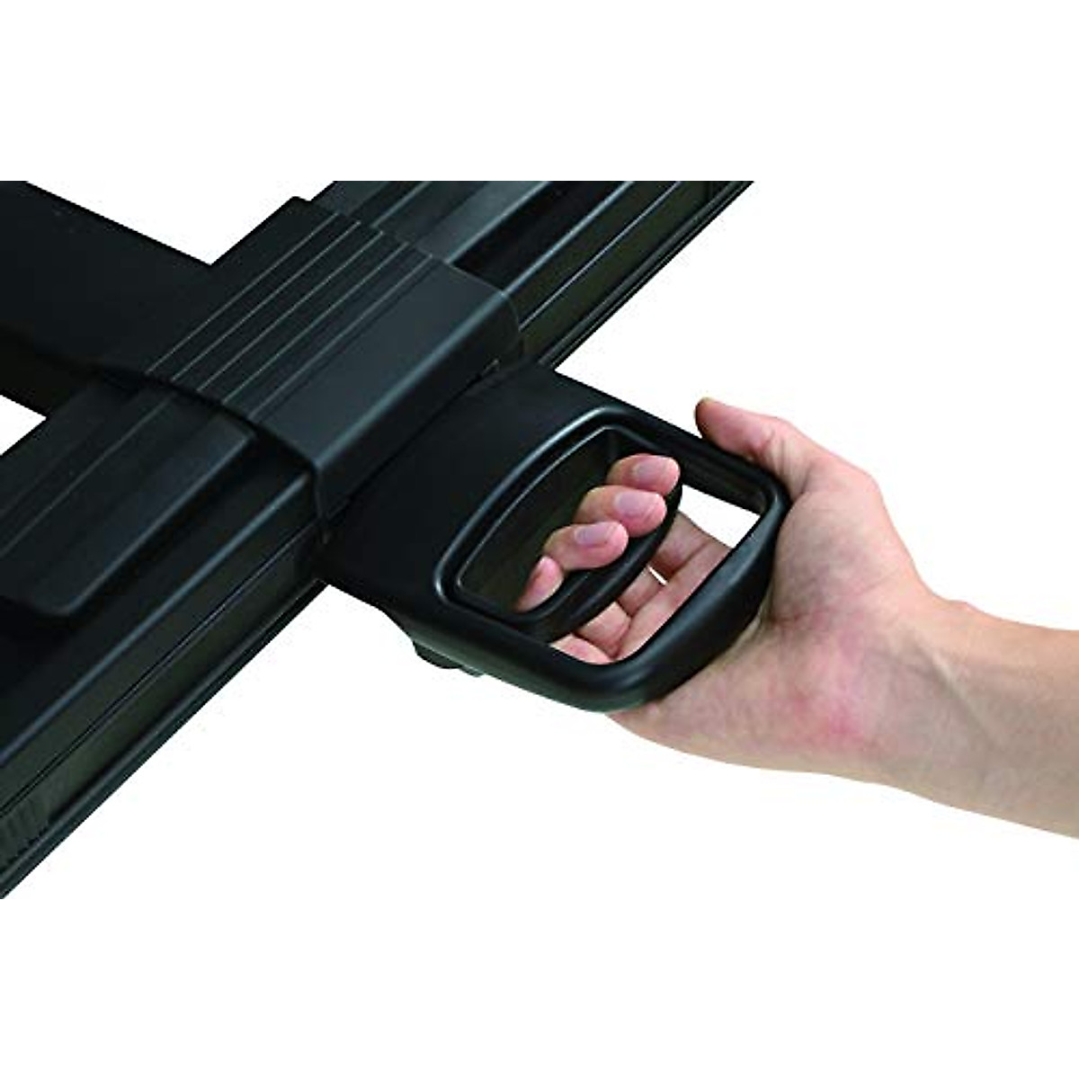 INNO INH110 Tire Hold Hitch Mount (1.25"/2") Platform Rack (1) Bike (E-Bike, Fat Tire, Full Suspension, Carbon Compatible)