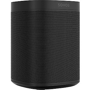 Sonos One (Gen 2) Smart Speaker with Alexa - Black (Renewed)