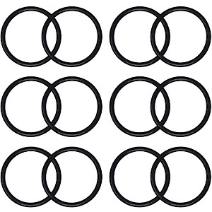 Tailpiece O-Ring Compatible with Sloan H-553 & 5308696 Flushometer Valve Tailpiece - 12 Pack