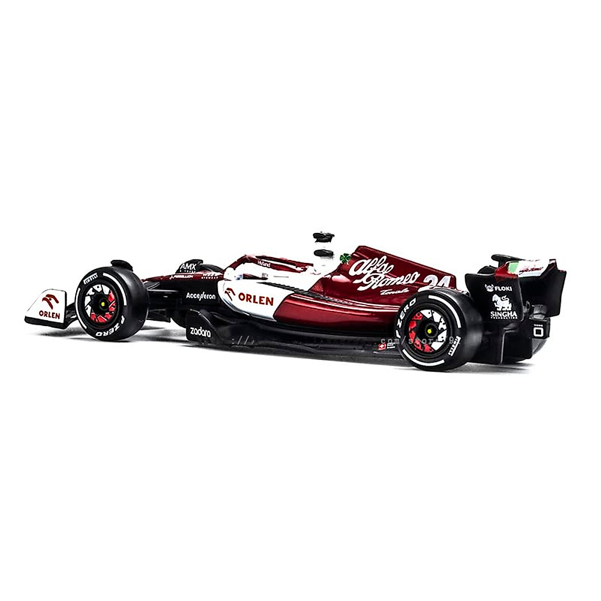 JODIYAAH Bburago 1:43 2022 Alfa Romeo F1 Racing Team C42#77 Valtteri Bottas Alloy Car Diecast Car Model Toy Collection (F1 C42#77)