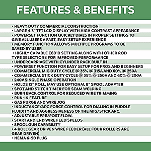 Everlast CYCLONE 312 315amp MIG STICK Welder 220v / 240v