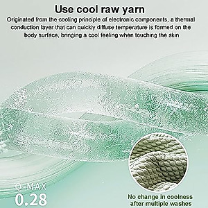 Summer Ice Silk Sofa Cushion Cover,Non-Slip Wear-Resistant Sectional Slipcovers Set Cooling Stretch Couch Cushion Cover,Furniture Protector for 1/2/3/4 Seater (3 Seater Cover, Blue)