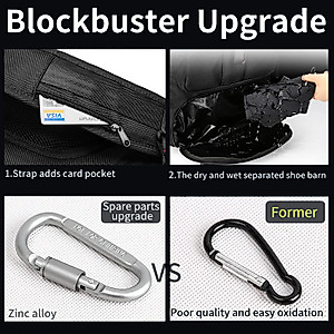 SSWEISIKER Large 65L Travel Laptop Backpack for Men, Waterproof Carry on Bags on Flight Approved with USB Charging Port, Computer Backpack Fit 17 Inch Laptops,Black