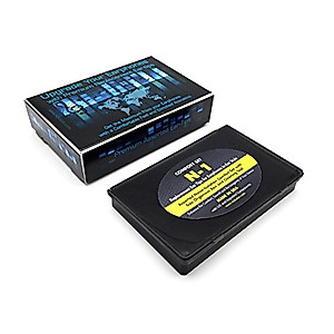 NICKSTON N-1 Assorted Ear Tips Set Compatible with in Ear Earphones with 2.0mm to 3.5mm Nozzle Attachment - Replacement Adapters Gels Buds with Box Organizer and Cleaning Tool