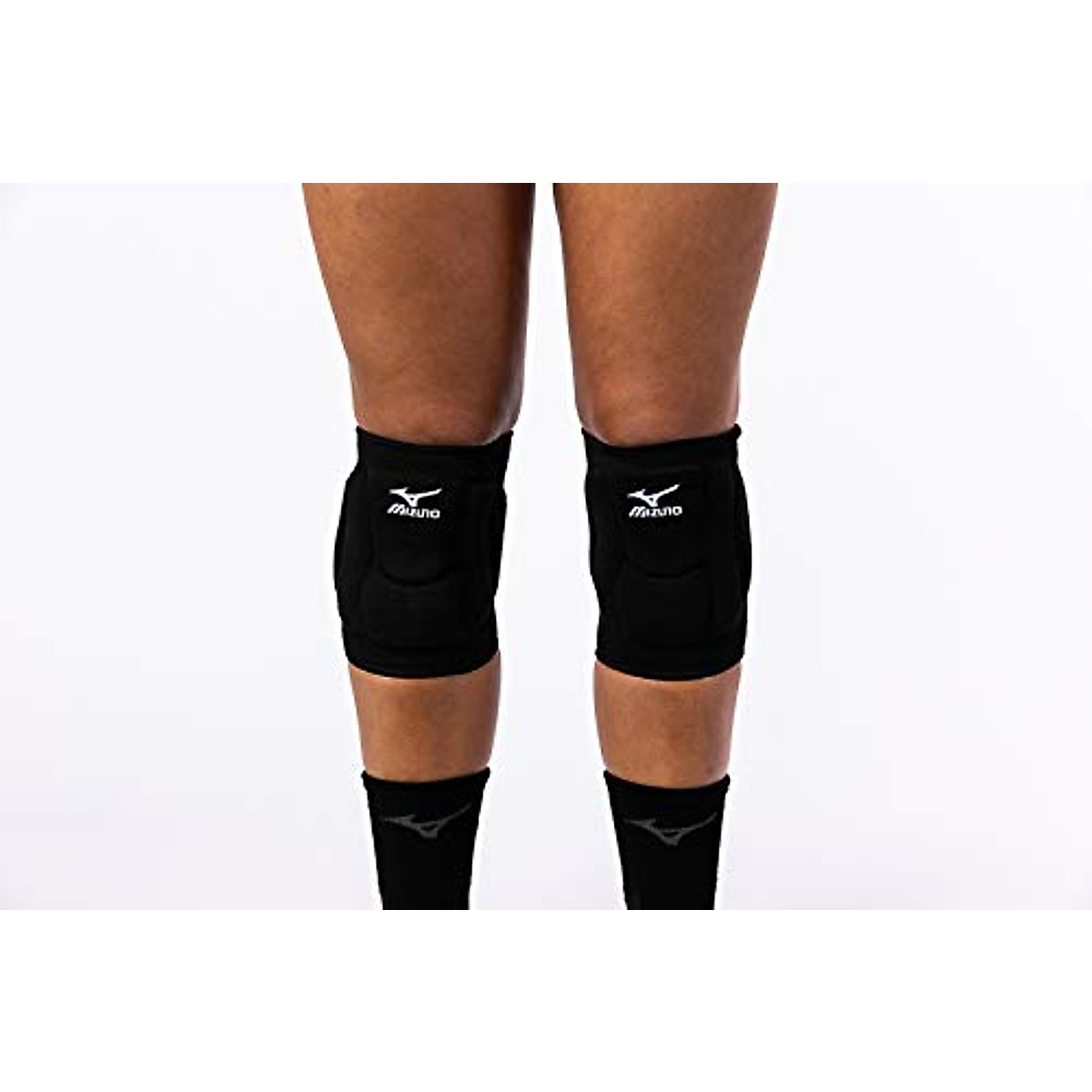 Mizuno T10 Plus Kneepad, ADULT Volleyball Kneepad, Black, One Size
