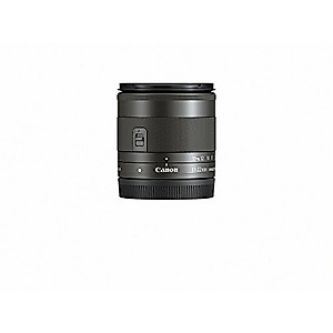 Canon EF-M 11-22mm f/4-5.6 STM Lens, Black - 7568B002
