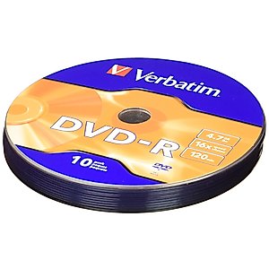 Verbatim DVD-R, 16x, 4.7GB, 10/Pack (97901)