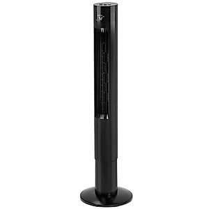 Antarctic Star Tower Fan Portable Floor Fans 85°Oscillating Fan 43'' Quiet Cooling 12H Timer Remote Control Standing Bladeless Electric 3 Speeds Wind 3 Modes Bedroom Office(43 inch, Black)