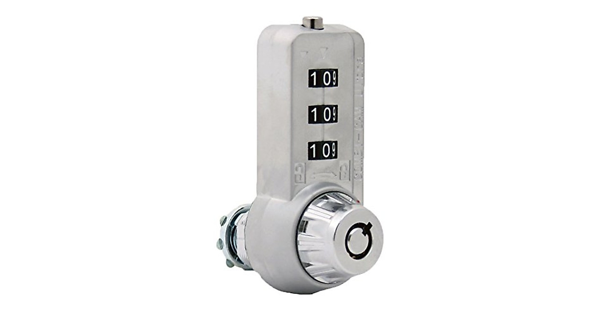 Combi-Cam Ultra 7440S: Secure Chrome Combination Lock