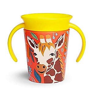 Munchkin® Miracle® 360 Wildlove Trainer Cup, 6 Oz, Giraffe