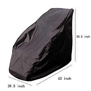 Massage Chair Cover protector,Zero gravity chair covers,Full all body shiatsu single recliner chair dustproof cover,Armchair with arms covers for living room,Covers for cat and dog scratch proof