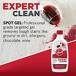 Hoover Expert Clean Spot Gel Treatment for Carpet, Stain Remover, 16 oz, AH15077, White