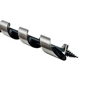 Auger Drill Bit for Wood 9 Inch with 7 Inch Carpentry Pencils (8-Piece Auger Bits Set)